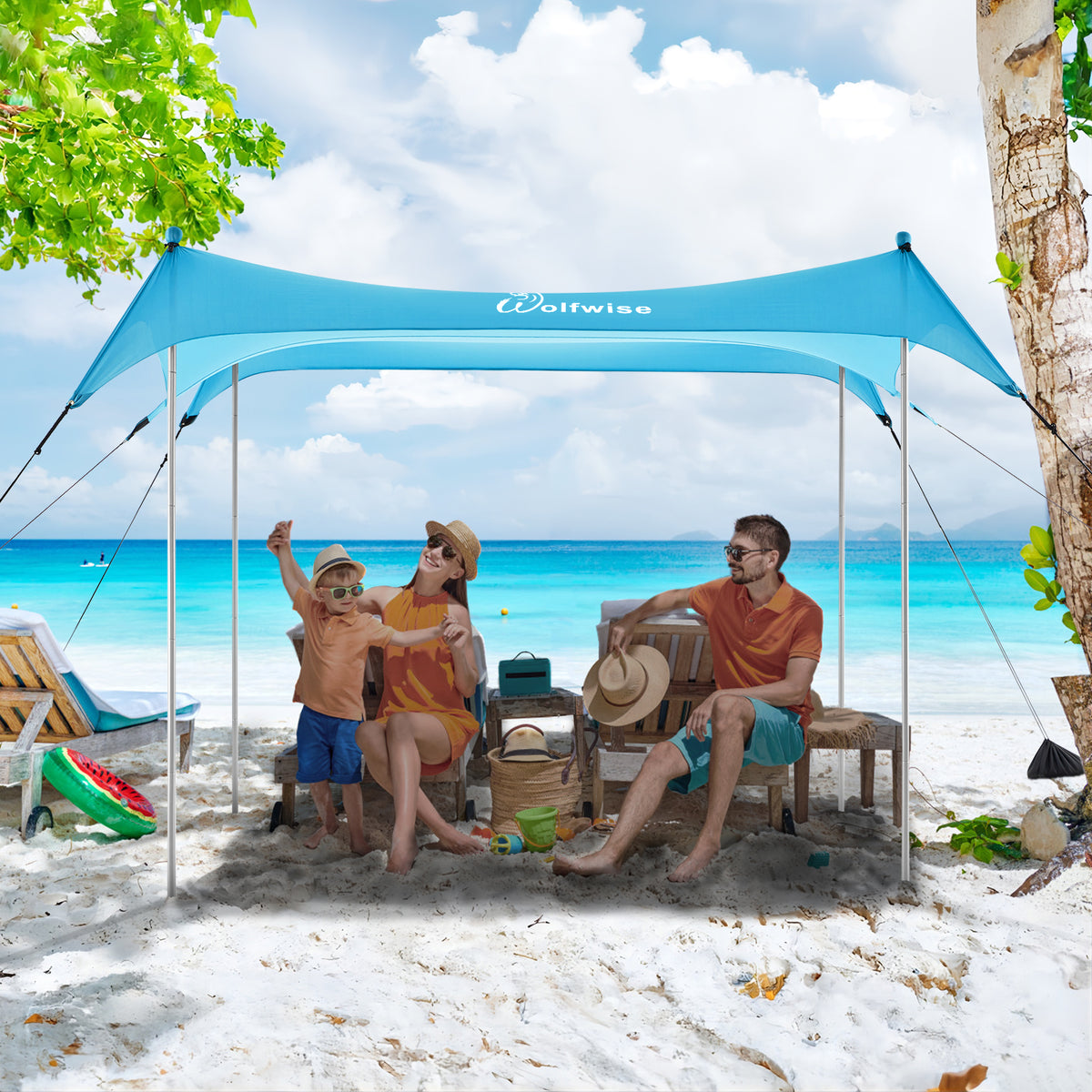 WolfWise ShyShadow S10 Easy Set up Beach Tent